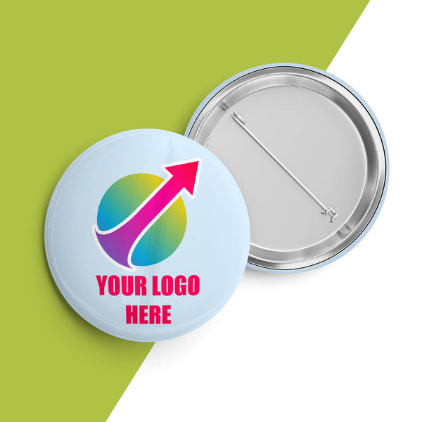 Custom Logo Button Badges | Promote Your Brand | PrintShip.in - yubingo.com