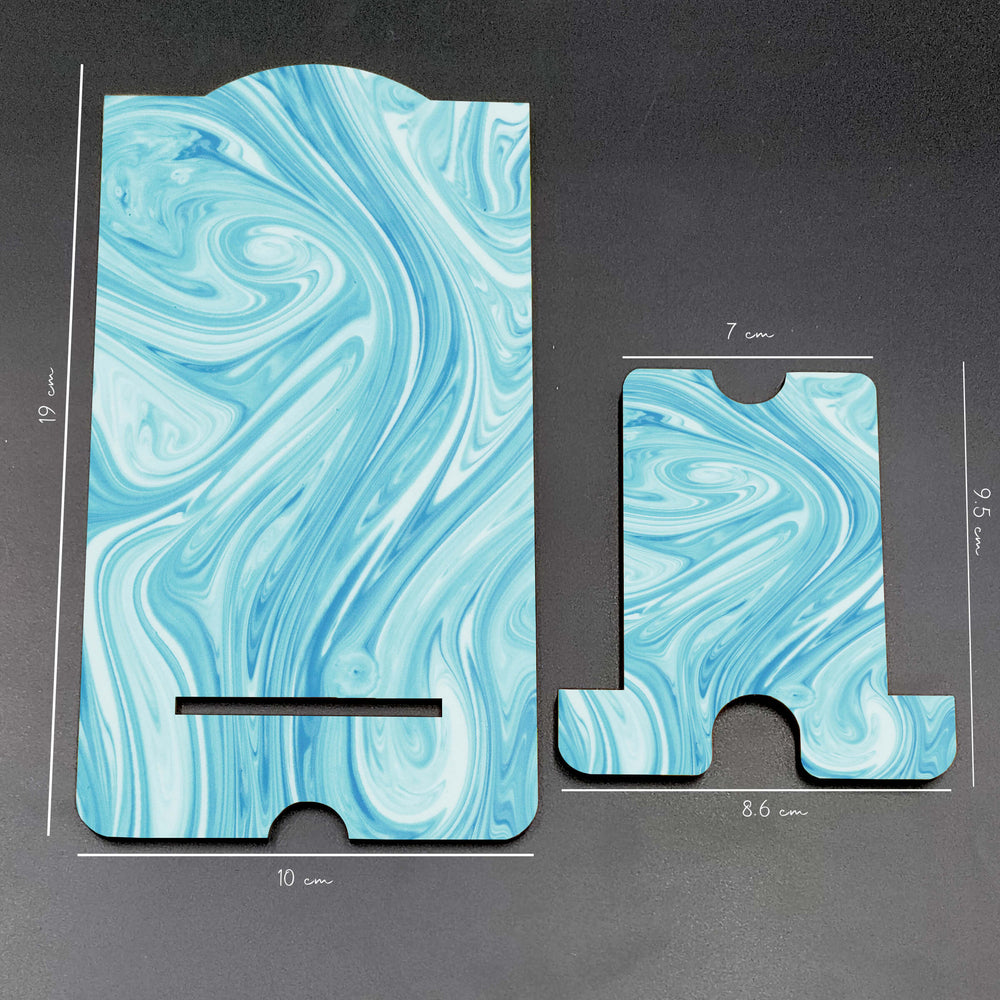 Print Ship - Buy Blue Marble Mobile Stand for Office Table in India ...